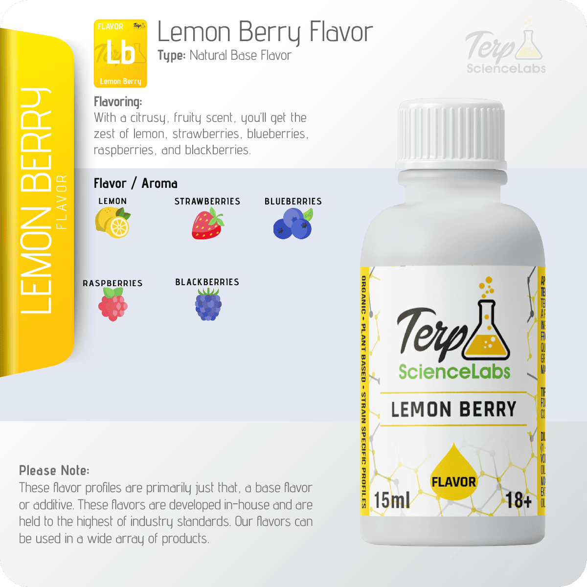 Lemon Berry Flavor Profile – Terp Science Labs
